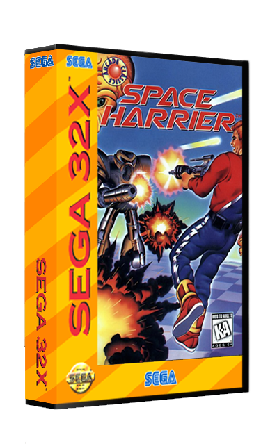 Sega 32X 3D Boxart Game Covers Box Scans Box Art CD Labels Cart Labels